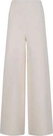 Max Mara Femme, Pantalons, Blanc, Taille: 38 FR Mxpstrillo Pantalons