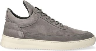 Filling Pieces Sneakers aus Wildleder - Grau