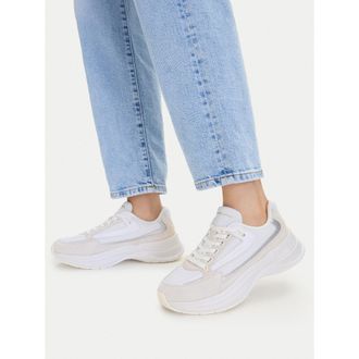 Tommy Hilfiger Sneakers Tommy Hilfiger Th Sporty Chic Runner FW0FW09187 Wei&szlig;