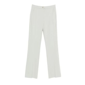 Pinko Pinko, Femme, Pantalons, Gris, Taille: 44 FR Pantalon &Eacute;lastiqu&eacute;