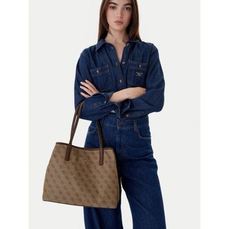 Guess Handtasche Guess Victtoria HWESG9 51428 Braun