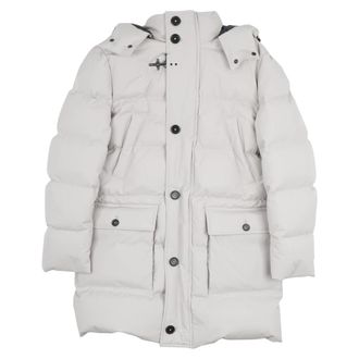 Fay Langer Steppmantel - - Jackets - Herren - Wei&szlig; - M
