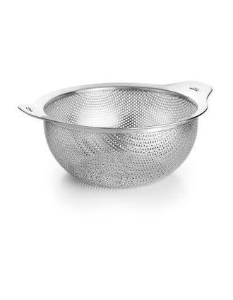 Lacor Lacor 62732 - &Eacute;gouttoir inox 18/10 (&Oslash;22 cm) avec poign&eacute;es, multifonction pour &eacute;goutter, filtrer et tamiser, id&eacute;al pour l&eacute;gumes, p&acirc;tes, riz, empilable 