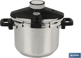 cofan Schnellkochtopf 4l inox Induktion Queen-Modell