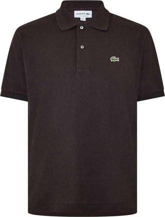 Lacoste Poloshirt f&uuml;r Herren, Klassisch, kurz&auml;rmlig (Portwein)