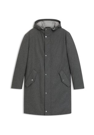 BOSS Herren Mantel mit Wolle P-JARED-HD-PAD-254F