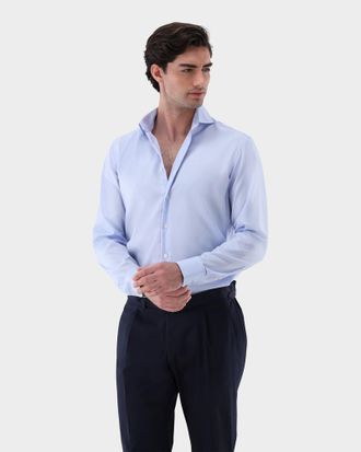 van Laack Bügelfreies Natté Hemd Tailor Fit