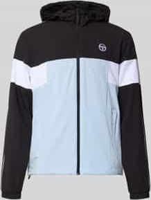 Sergio Tacchini Regular Fit Jacke mit Logo-Stitching Modell Caspio