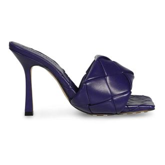 Bottega Veneta Femme, Chaussures, Violet, Taille: 39 1/2 EU Lido Mule