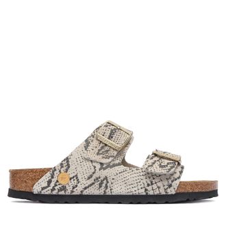 Birkenstock Pantoletten Birkenstock Arizona Print 1033065 Hellbeige