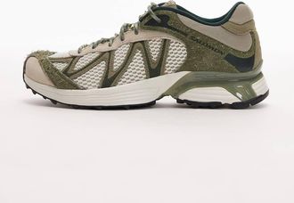 Salomon XT-Whisper - Baskets &agrave; d&eacute;tails brod&eacute;s - Kaki-Vert
