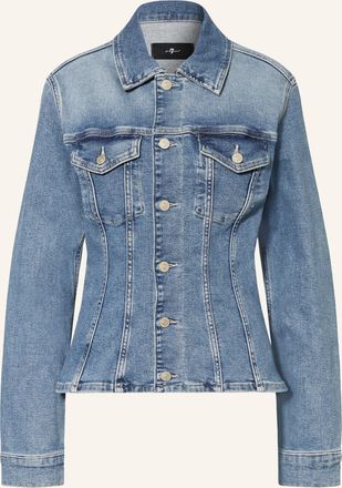7 For All Mankind Jeansjacke blau