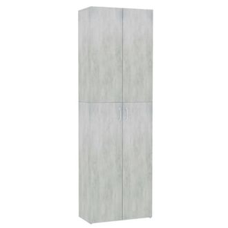 Generic B&uuml;roschrank, B&uuml;roschrank aus Holzwerkstoff, Freistehender Schrank f&uuml;r B&uuml;robedarf, Akten und Zuhause (60 x 32 x 190 cm)