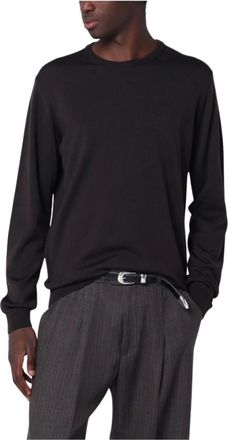 Roberto Collina Homme, Pulls, Brun, Taille: 2XL Maglia Girocollo