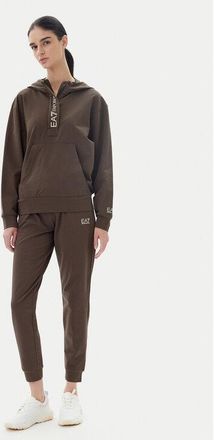 Emporio Armani Jogginganzug 7W000117 AF13135 U6139 Braun Regular Fit