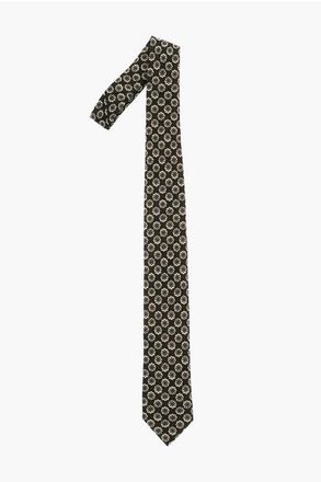 Corneliani Floral Patterned Wool Tie size Unica
