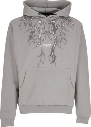 Phobia Archive Homme, Sweatshirts et sweats &agrave; capuche, Gris, Taille: XL SweaT-shirt de surv&ecirc;tement l&eacute;ger &agrave; manches longues