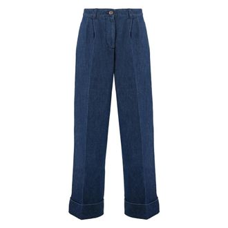 Gucci Damen, Hosen, Blau, SGr&ouml;&szlig;e