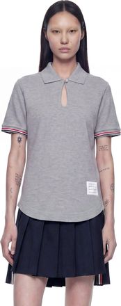 Thom Browne Keyhole Polo Shirt