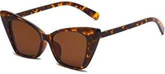 Generic Lunettes de soleil oeil de chat tendance rétro pour tir de rue en plein air vacances plage ombre lunettes de soleil (couleur : C, taille : moyen) 2026