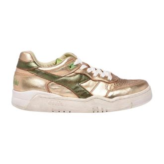 Diadora Femme, Chaussures, Jaune, Taille: 39 EU B.560 Metallic
