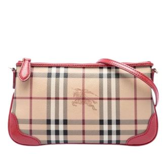 Burberry Sac bandouli&egrave;re Peyton Pre-owned - Femme - Pre-owned - Beige - Taille: ONE Size