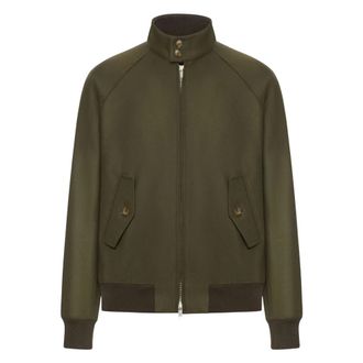 Baracuta Veste &agrave; col montant - Homme - Vestes - Vert - Taille: 2XS
