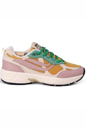 Genesis Damen vegan Sneaker G-Eco 99 Multi Flowers Rose/Weizen