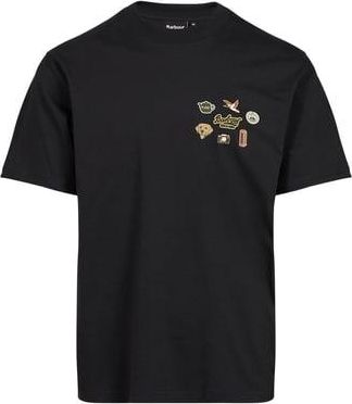 Barbour T-shirt droit &agrave; patch en coton