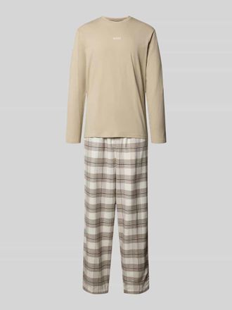 HUGO BOSS Regular Fit Pyjama-Set aus Baumwoll-Mix im Geschenkset