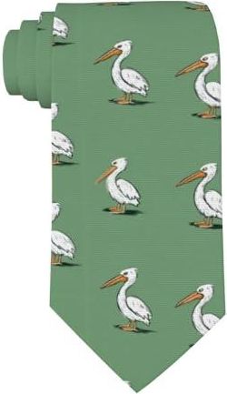 Generic Pélicans De Dessin Animé Cravates Hommes Élégante Cravate Classique Cravates Pour Scolaires Accessoires Mariage