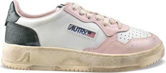 Autry Femme, Chaussures, Multicolore, Taille: 38 EU Super Vintage Low-Top Baskets
