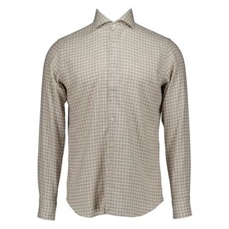 Xacus Washed Shirt - - Shirts - Herren - Beige - 3XL