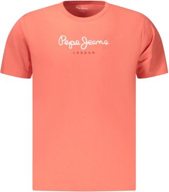 Pepe Jeans London Eggo T-Shirt - - Tops - Herren - Rosa - L