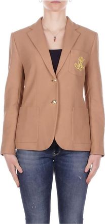 Ralph Lauren Femme, Vestes, Brun, Taille: 40 FR Anfisa Lined Blazer