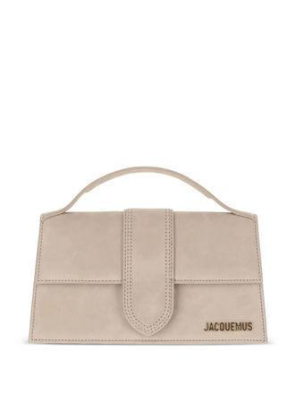 Jacquemus Große The Bambino Umhängetasche mit Magnetverschluss - Nude