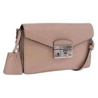 Prada Pre-owned Vintage Saffiano Crossbody Bag - Femme - Pre-owned - Rose - Taille: ONE Size