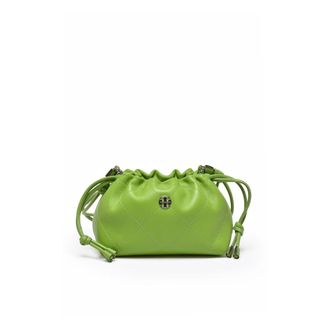 Tory Burch Femme, Sacs, Vert, Taille: ONE Size Willa Soft Quilt Bucket Bag