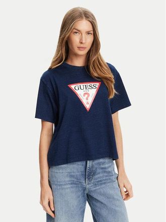 Guess T-Shirt W5GI20 KCTG1 Dunkelblau Regular Fit