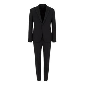 Emporio Armani Einreihiger Jumpsuit - - Suits - Herren - Schwarzk - L