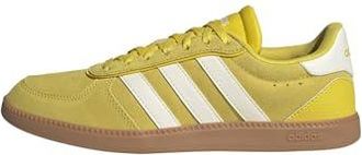 adidas Adidas Femme BREAKNET Sleek Shoes, Yellow/Off white/GUM10, 36 2/3 EU