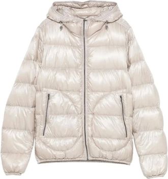 Herno Femme, Vestes, Beige, Taille: 38 FR Piumino First