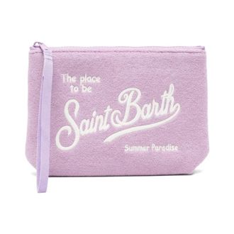 MC2 Saint Barth Femme, Sacs, Rose, Taille: ONE Size Aline Sponge Pochette