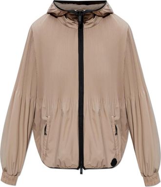 Moncler Femme, Vestes, Beige, Taille: 36 FR Anemone Light Jacket