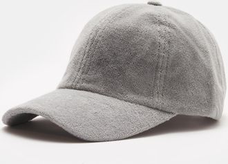 04651/ Herren - Frottee-Cap Oyster hellgrau