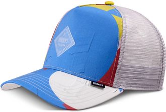 Djinns Geometric (Bright) - Trucker Cap Meshcap Hat Kappe M&uuml;tze Caps