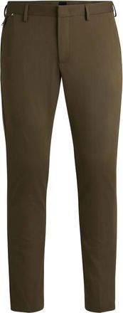 BOSS pantalon &agrave; coupe slim - Vert