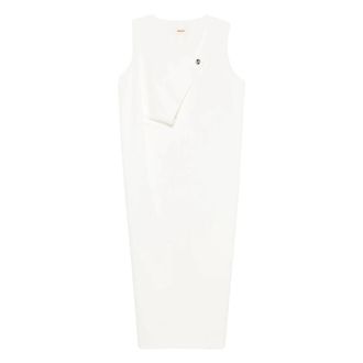 Khaite Wrap Kleider - - Dresses - Damen - Wei&szlig; - 2XS