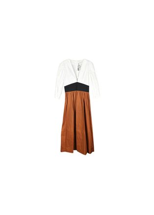 Isa Arfen V-Neck Tri-Colour Dress Size XXS