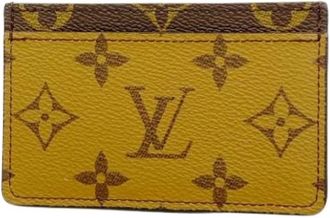 Louis Vuitton unisex, Pre-owned, Brun, Taille: ONE Size Portefeuille en tissu Pre-owned